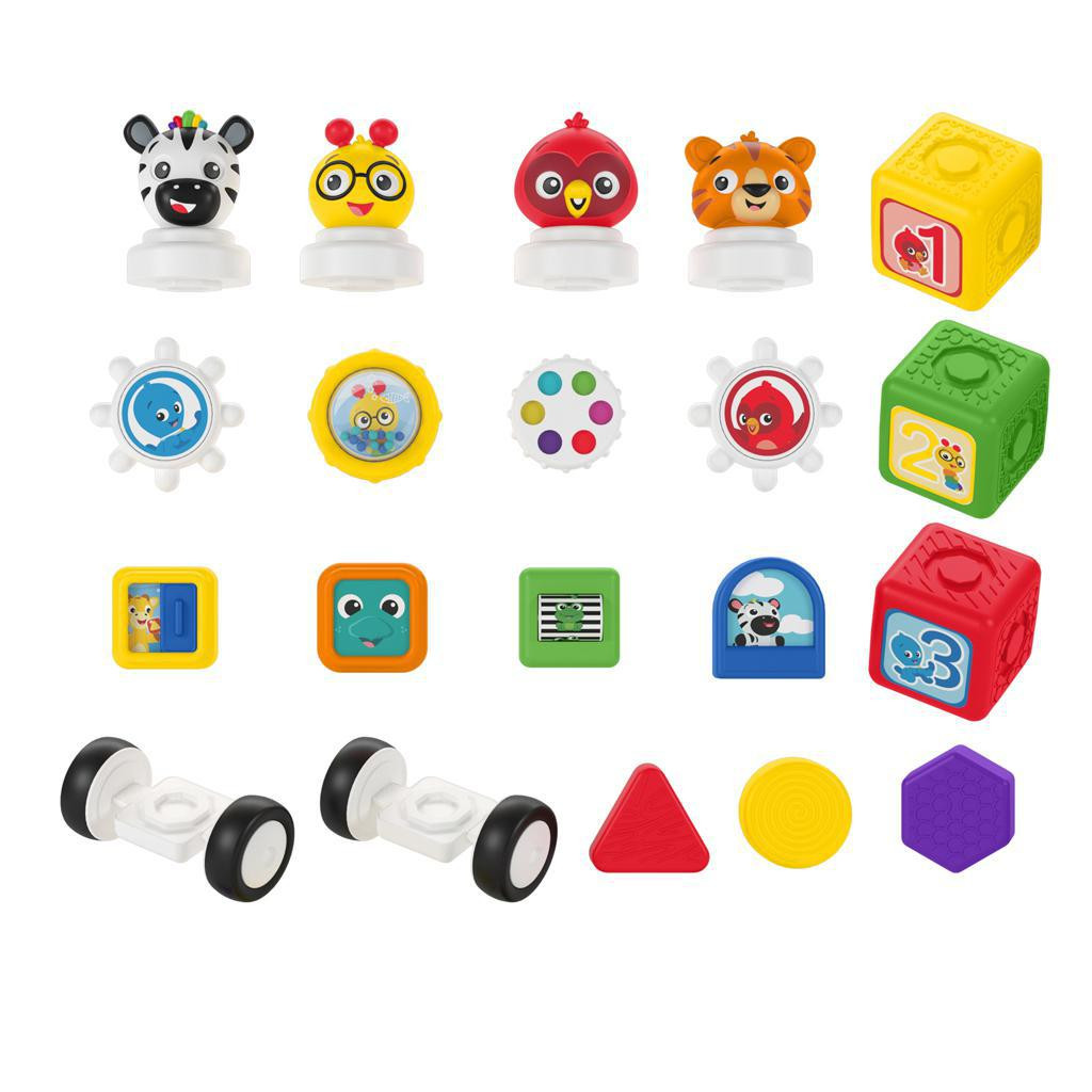 Magnetické kostky s aktivitami Baby Einstein Connectables Click ...