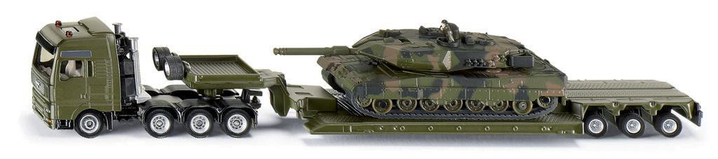 Těžký transportér přepravující tank, 1:87 Siku Super | Nejbaby.cz