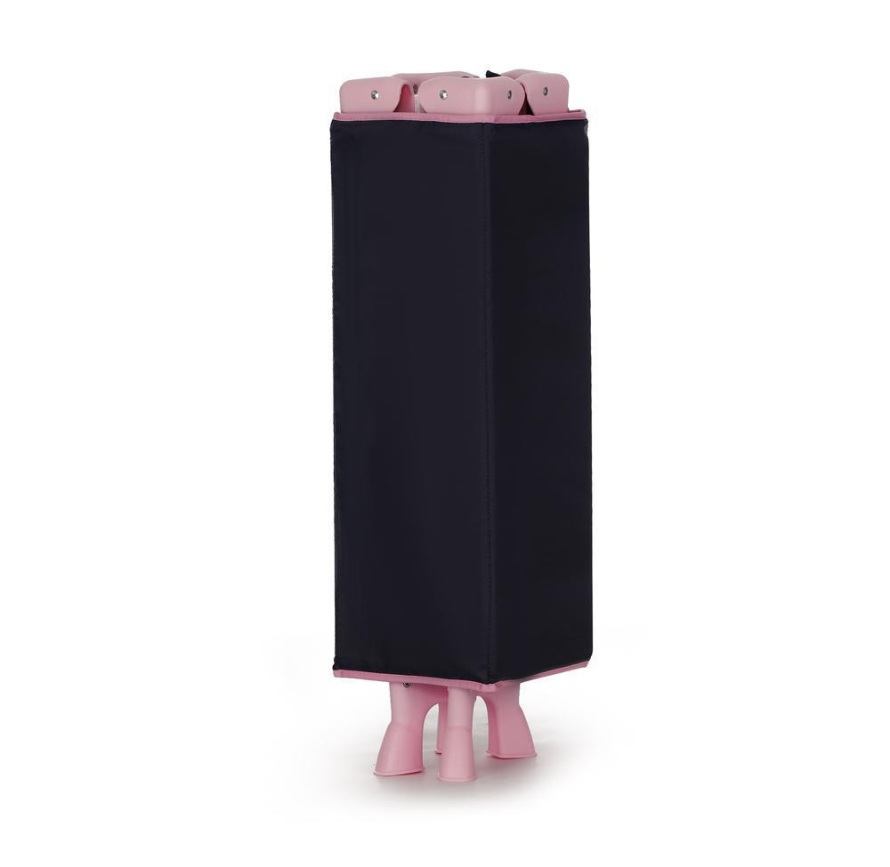 Kinderkraft Postýlka cestovní Baby Tiger VIKI Pink a Navy | Nejbaby.cz