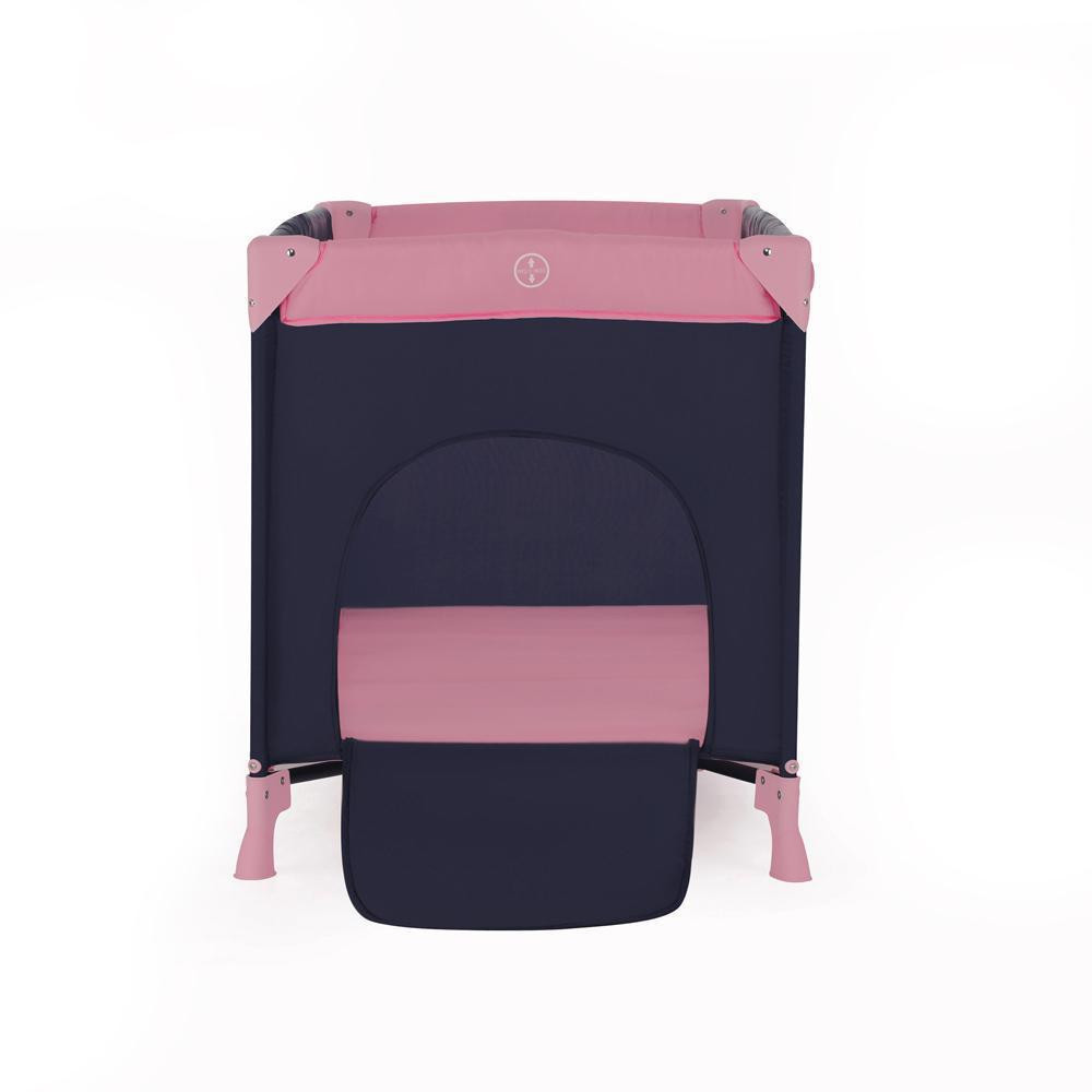Kinderkraft Postýlka cestovní Baby Tiger VIKI Pink a Navy | Nejbaby.cz