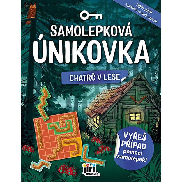 Samolepková únikovka Chatrč v lese | Nejbaby.cz