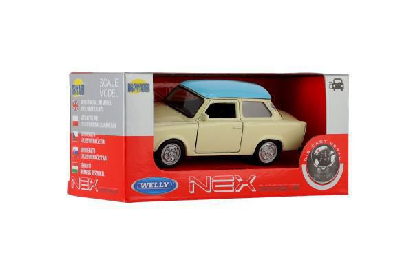 Auto Welly Trabant 601 Klasic kov/plast 11 cm na volný chod | Nejbaby.cz