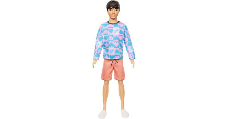 Barbie model Ken-Modro-růžová mikina | Nejbaby.cz