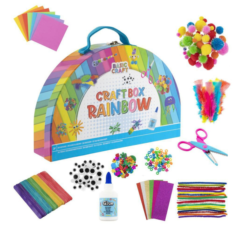 Krativní box Duha v kufříku | Nejbaby.cz