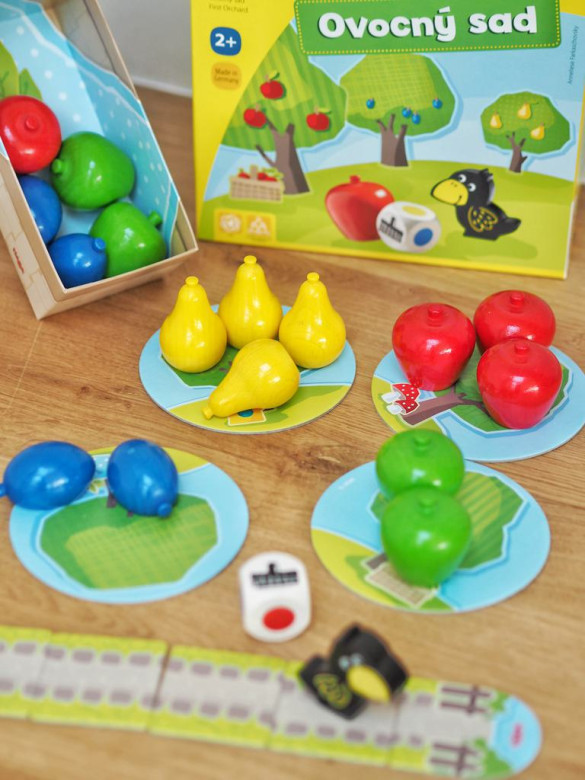 Moje první hra pro děti Ovocný sad v českém jazyce Haba | Nejbaby.cz