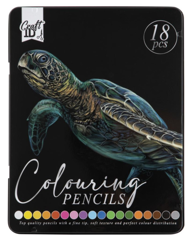 Pastelky Exclusive art v plechové krabičce 18 ks | Nejbaby.cz